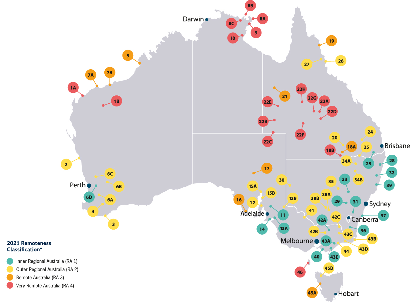 List of Regional University Study Hubs - Department of Education, Australian Government
